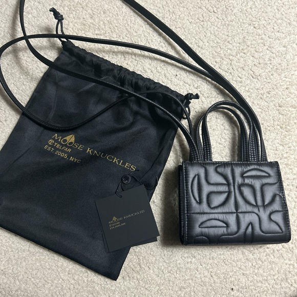 Telfar | Bags | Telfar Black Quilted Mini Bag | Poshmark